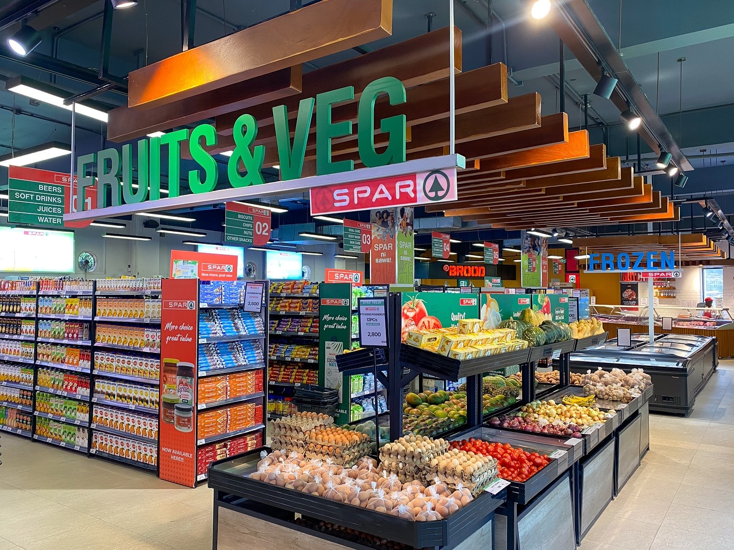 Spar supermarket brand has opened its first Rwandan store in Kigali ...